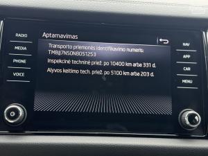 Черный Шкода Kodiaq 2022 в Вильнюс, объемом двигателя 2.00 л и пробегом 194 тыс. км за 22999 €, фото 22 на AUTOMOTO.COM.LV