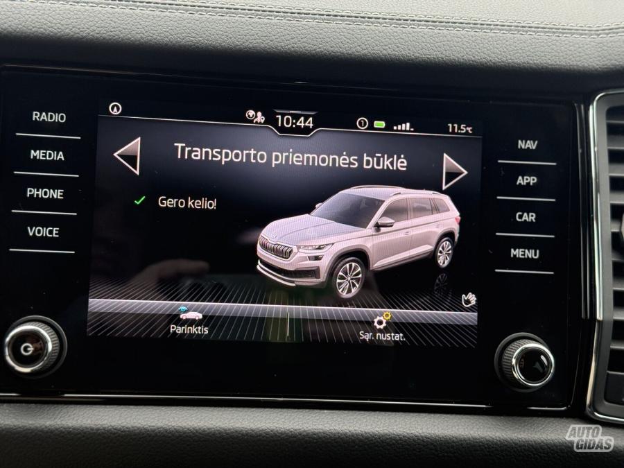 Черный Шкода Kodiaq 2022 в Вильнюс, объемом двигателя 2.00 л и пробегом 194 тыс. км за 22999 €, фото 21 на AUTOMOTO.COM.LV
