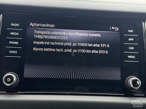 Черный Шкода Kodiaq 2022 в Вильнюс, объемом двигателя 2.00 л и пробегом 194 тыс. км за 22999 €, фото 22 на AUTOMOTO.COM.LV