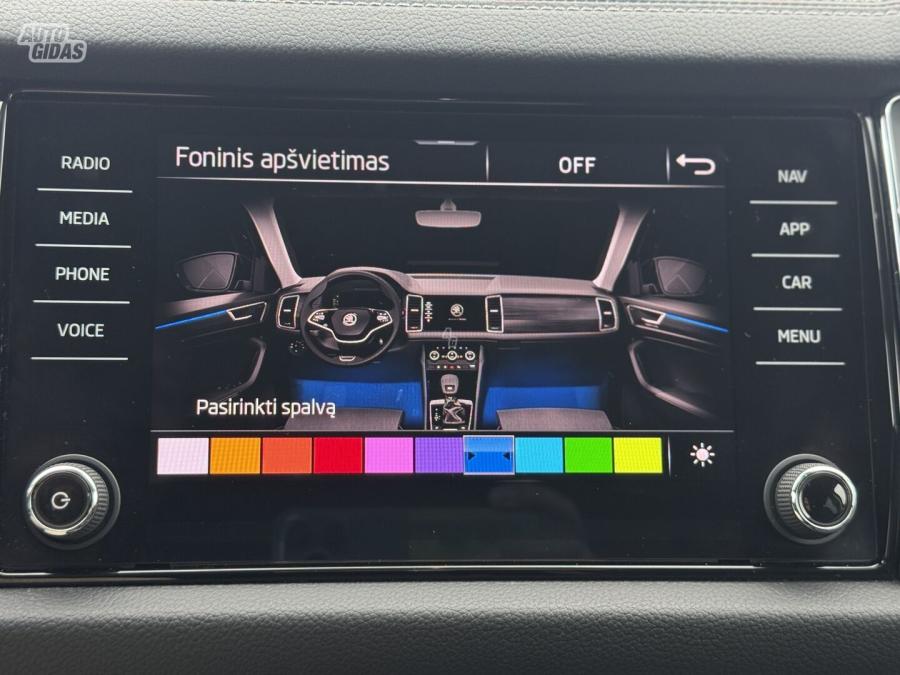 Черный Шкода Kodiaq 2022 в Вильнюс, объемом двигателя 2.00 л и пробегом 194 тыс. км за 22999 €, фото 27 на AUTOMOTO.COM.LV