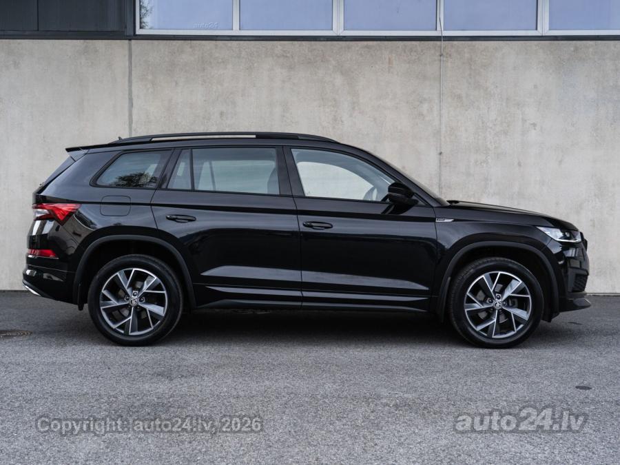 Черный Шкода Kodiaq 2022 в Таллин, объемом двигателя 1.50 л и пробегом 67 тыс. км за 32900 €, фото 5 на AUTOMOTO.COM.LV