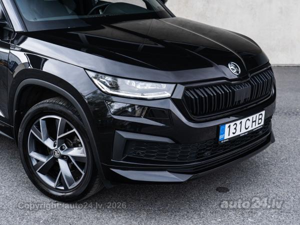 Black Skoda Kodiaq 2022 in Tallinn, with an engine capacity of 1.50 L and mileage of 67 thousand km for 32900 €, photo 8 on AUTOMOTO.COM.LV