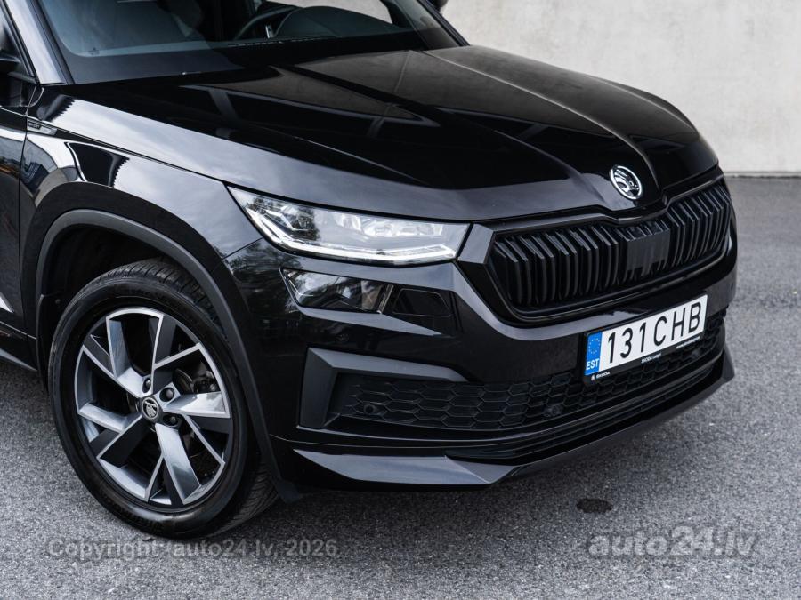 Черный Шкода Kodiaq 2022 в Таллин, объемом двигателя 1.50 л и пробегом 67 тыс. км за 32900 €, фото 9 на AUTOMOTO.COM.LV