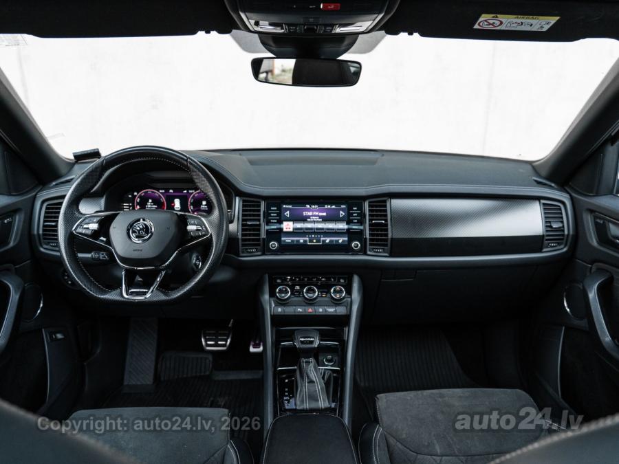 Черный Шкода Kodiaq 2022 в Таллин, объемом двигателя 1.50 л и пробегом 67 тыс. км за 32900 €, фото 14 на AUTOMOTO.COM.LV