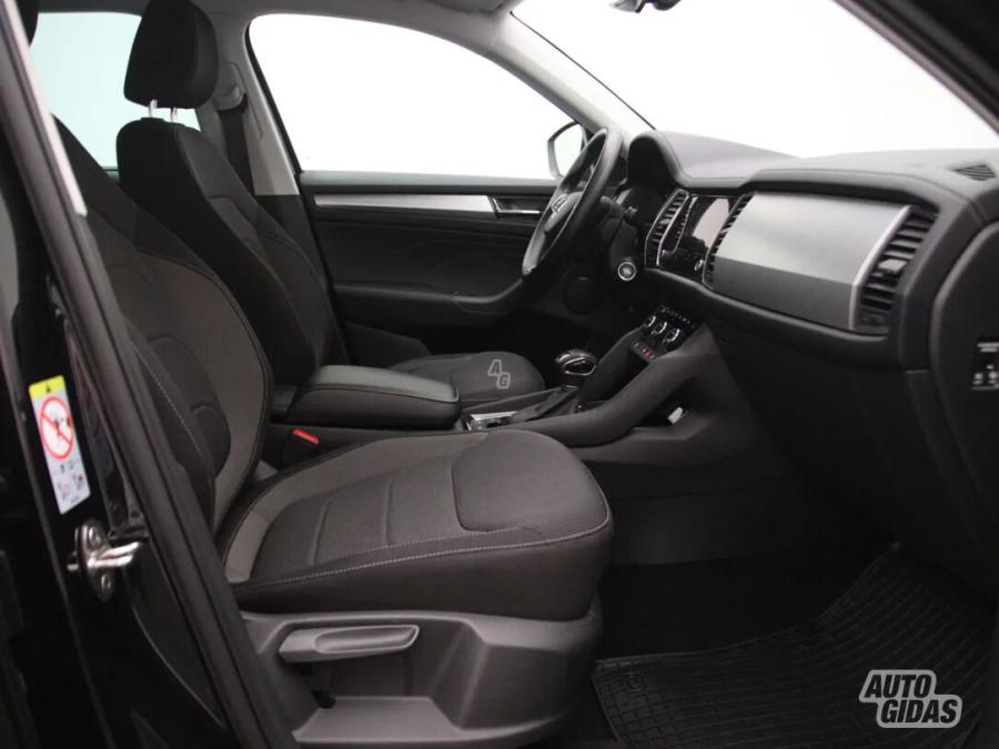 Black Skoda Kodiaq 2022 in Vilnius, with an engine capacity of 2.00 L and mileage of 212 thousand km for 21999 €, photo 15 on AUTOMOTO.COM.LV