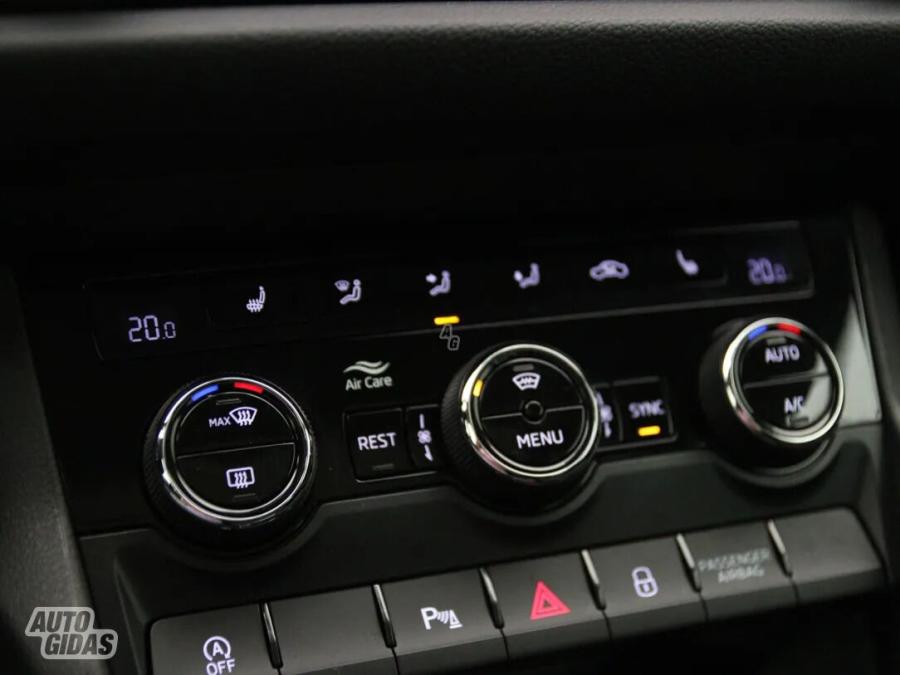 Black Skoda Kodiaq 2022 in Vilnius, with an engine capacity of 2.00 L and mileage of 212 thousand km for 21999 €, photo 21 on AUTOMOTO.COM.LV