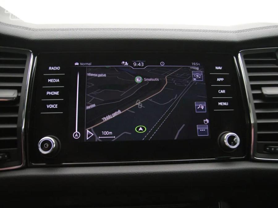 Black Skoda Kodiaq 2022 in Vilnius, with an engine capacity of 2.00 L and mileage of 212 thousand km for 21999 €, photo 25 on AUTOMOTO.COM.LV