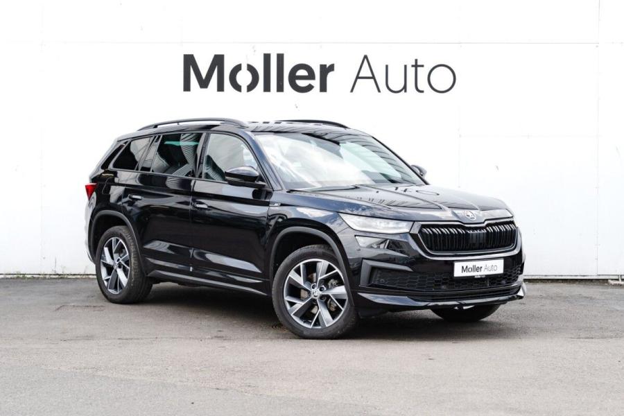Melns Skoda Kodiaq 2022 Rīga, ar dzinēja tilpumu 2.00 L un nobraukumu 160 tūkst. km par 27950 €, foto 3 vietnē AUTOMOTO.COM.LV