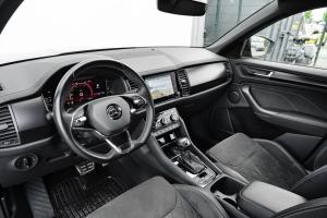 Melns Skoda Kodiaq 2022 Rīga, ar dzinēja tilpumu 2.00 L un nobraukumu 160 tūkst. km par 27950 €, foto 10 vietnē AUTOMOTO.COM.LV