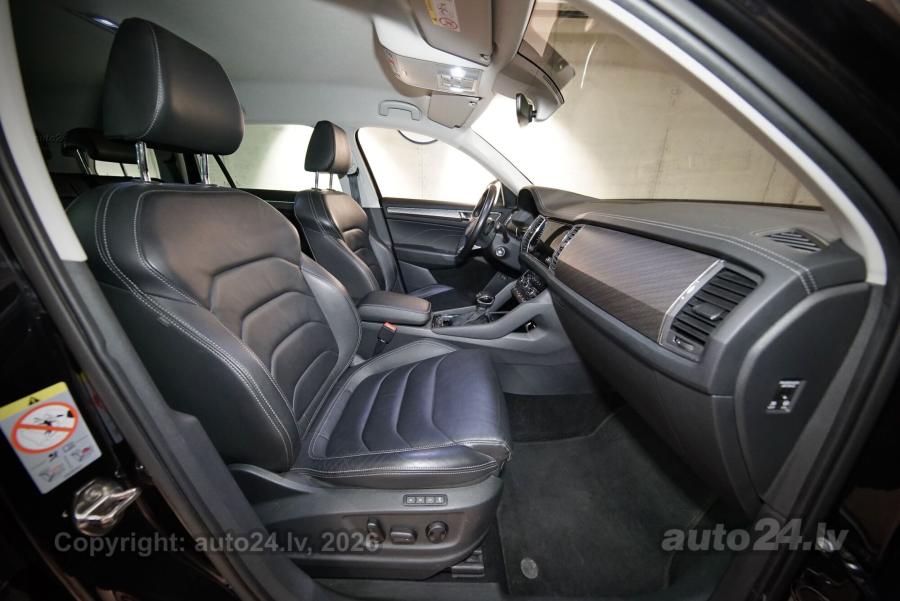 Черный Шкода Kodiaq 2022 в Таллин, объемом двигателя 2.00 л и пробегом 135 тыс. км за 28990 €, фото 12 на AUTOMOTO.COM.LV