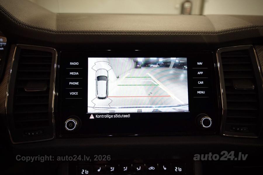 Черный Шкода Kodiaq 2022 в Таллин, объемом двигателя 2.00 л и пробегом 135 тыс. км за 28990 €, фото 19 на AUTOMOTO.COM.LV