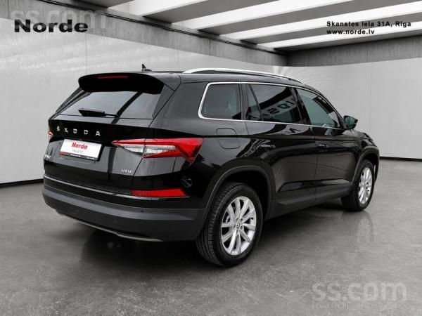 Melns Skoda Kodiaq 2022 Rīga, ar dzinēja tilpumu 2.00 L un nobraukumu 218 tūkst. km par 25980 €, foto 2 vietnē AUTOMOTO.COM.LV