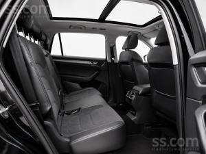 Black Skoda Kodiaq 2022 in Riga, with an engine capacity of 2.00 L and mileage of 218 thousand km for 25980 €, photo 9 on AUTOMOTO.COM.LV