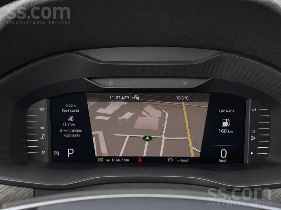 Black Skoda Kodiaq 2022 in Riga, with an engine capacity of 2.00 L and mileage of 218 thousand km for 25980 €, photo 19 on AUTOMOTO.COM.LV