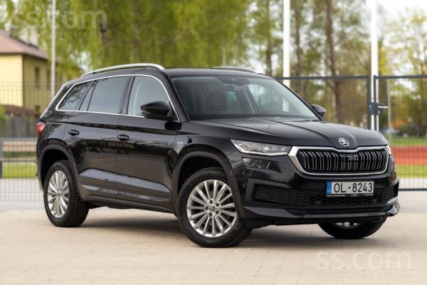 Черный Шкода Kodiaq 2022 в Рига, объемом двигателя 2.00 л и пробегом 195 тыс. км за 25890 €, фото 1 на AUTOMOTO.COM.LV