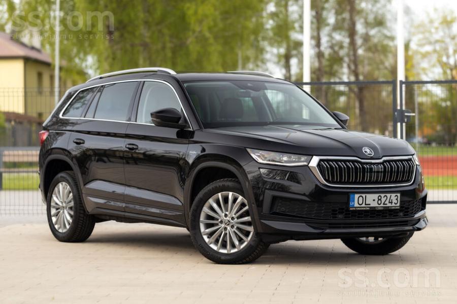 Черный Шкода Kodiaq 2022 в Рига, объемом двигателя 2.00 л и пробегом 195 тыс. км за 25890 €, фото 1 на AUTOMOTO.COM.LV