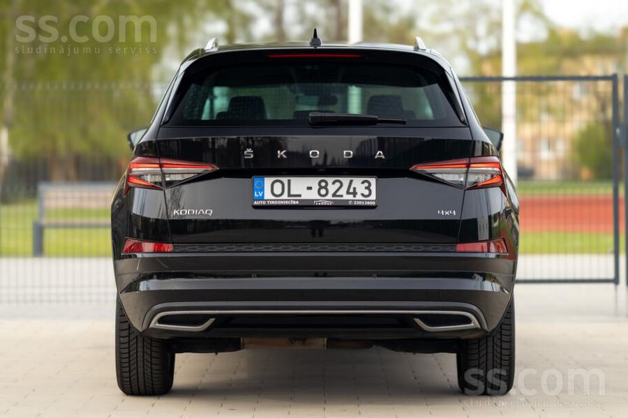 Черный Шкода Kodiaq 2022 в Рига, объемом двигателя 2.00 л и пробегом 195 тыс. км за 25890 €, фото 6 на AUTOMOTO.COM.LV