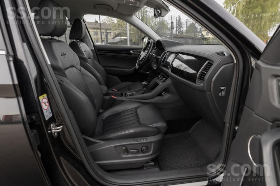 Черный Шкода Kodiaq 2022 в Рига, объемом двигателя 2.00 л и пробегом 195 тыс. км за 25890 €, фото 9 на AUTOMOTO.COM.LV