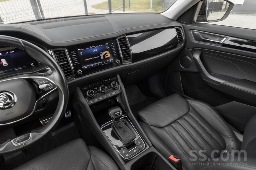 Черный Шкода Kodiaq 2022 в Рига, объемом двигателя 2.00 л и пробегом 195 тыс. км за 25890 €, фото 18 на AUTOMOTO.COM.LV