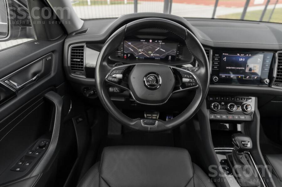 Черный Шкода Kodiaq 2022 в Рига, объемом двигателя 2.00 л и пробегом 195 тыс. км за 25890 €, фото 19 на AUTOMOTO.COM.LV