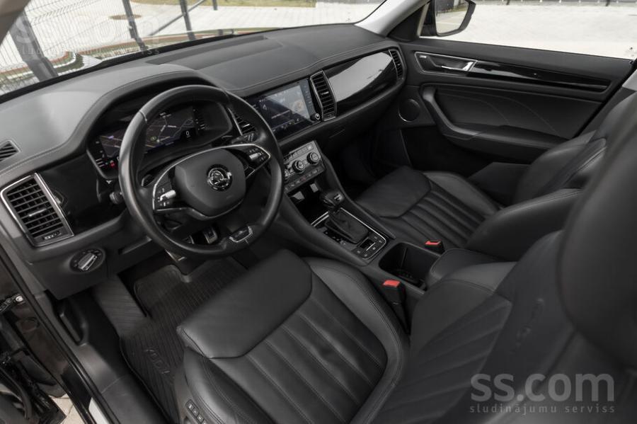 Черный Шкода Kodiaq 2022 в Рига, объемом двигателя 2.00 л и пробегом 195 тыс. км за 25890 €, фото 23 на AUTOMOTO.COM.LV