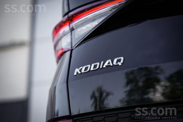 Black Skoda Kodiaq 2022 in Riga, with an engine capacity of 2.00 L and mileage of 86 thousand km for 26800 €, photo 7 on AUTOMOTO.COM.LV
