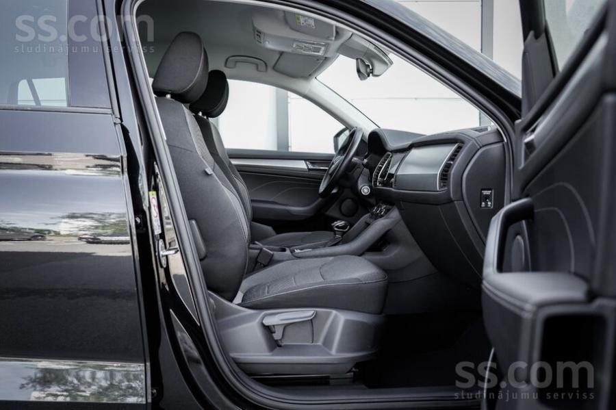 Черный Шкода Kodiaq 2022 в Рига, объемом двигателя 2.00 л и пробегом 86 тыс. км за 26800 €, фото 13 на AUTOMOTO.COM.LV