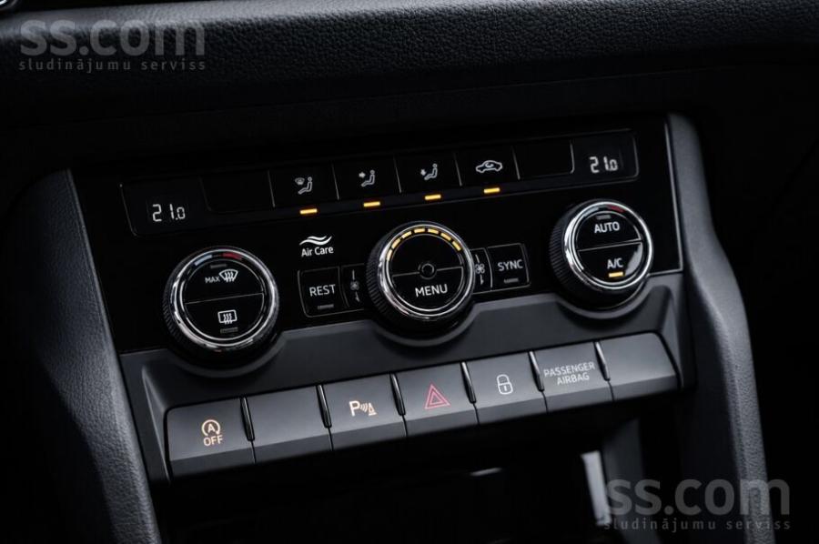 Черный Шкода Kodiaq 2022 в Рига, объемом двигателя 2.00 л и пробегом 86 тыс. км за 26800 €, фото 26 на AUTOMOTO.COM.LV