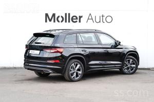 Melns Skoda Kodiaq 2022 Rīga, ar dzinēja tilpumu 2.00 L un nobraukumu 160 tūkst. km par 27950 €, foto 5 vietnē AUTOMOTO.COM.LV