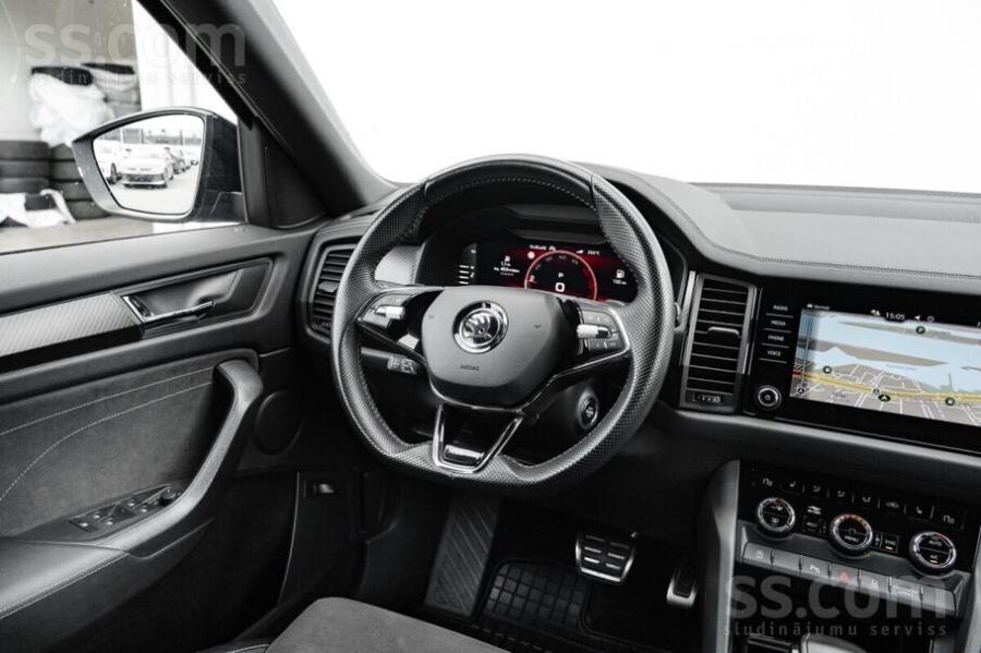Melns Skoda Kodiaq 2022 Rīga, ar dzinēja tilpumu 2.00 L un nobraukumu 160 tūkst. km par 27950 €, foto 9 vietnē AUTOMOTO.COM.LV