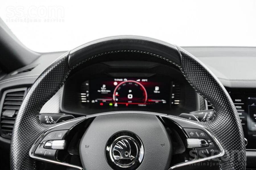 Melns Skoda Kodiaq 2022 Rīga, ar dzinēja tilpumu 2.00 L un nobraukumu 160 tūkst. km par 27950 €, foto 11 vietnē AUTOMOTO.COM.LV