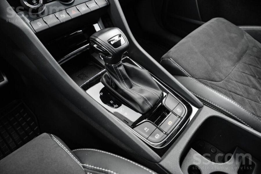 Melns Skoda Kodiaq 2022 Rīga, ar dzinēja tilpumu 2.00 L un nobraukumu 160 tūkst. km par 27950 €, foto 18 vietnē AUTOMOTO.COM.LV