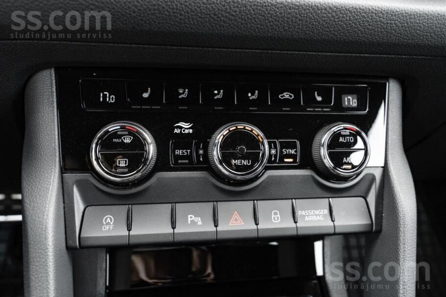 Melns Skoda Kodiaq 2022 Rīga, ar dzinēja tilpumu 2.00 L un nobraukumu 160 tūkst. km par 27950 €, foto 20 vietnē AUTOMOTO.COM.LV