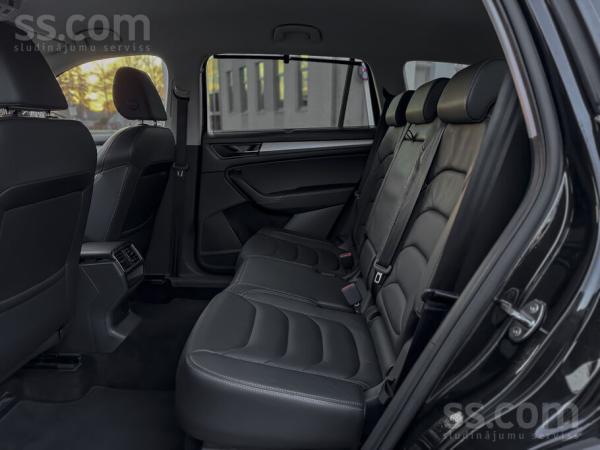 Black Skoda Kodiaq 2022 in Jelgava, with an engine capacity of 2.00 L and mileage of 118 thousand km for 23500 €, photo 9 on AUTOMOTO.COM.LV