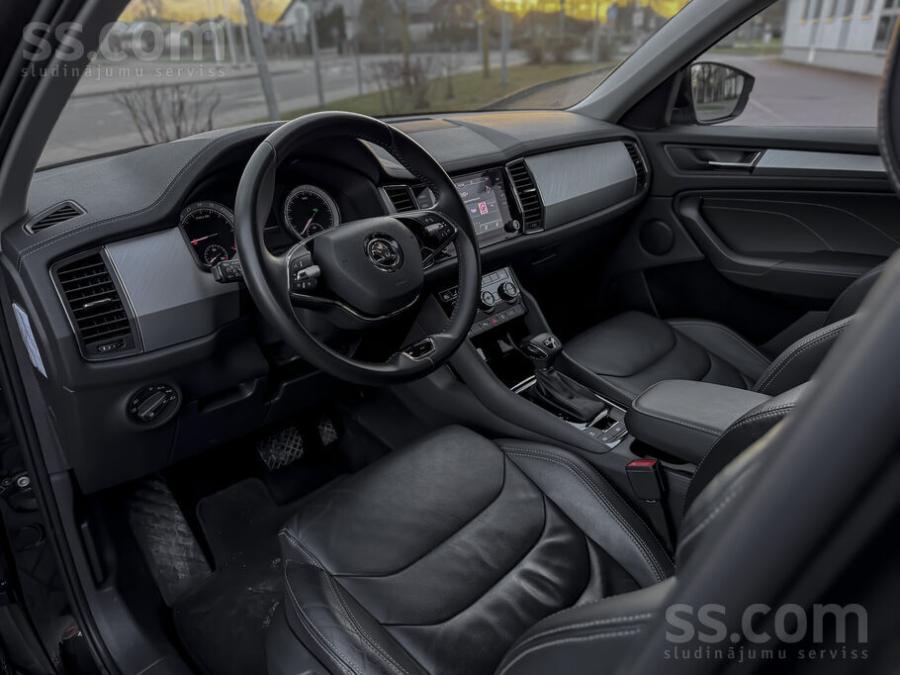 Черный Шкода Kodiaq 2022 в Елгава, объемом двигателя 2.00 л и пробегом 118 тыс. км за 23500 €, фото 12 на AUTOMOTO.COM.LV