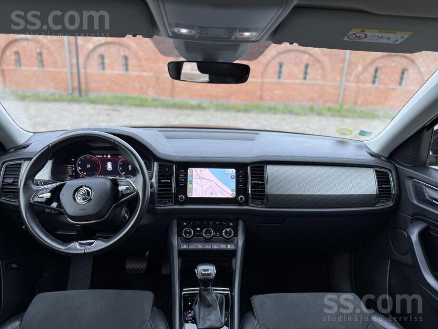 Черный Шкода Kodiaq 2022 в Даугавпилс, объемом двигателя 2.00 л и пробегом 192 тыс. км за 23000 €, фото 8 на AUTOMOTO.COM.LV