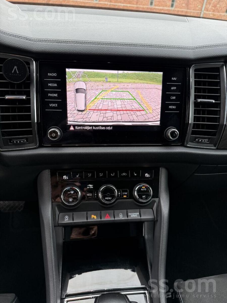 Черный Шкода Kodiaq 2022 в Даугавпилс, объемом двигателя 2.00 л и пробегом 192 тыс. км за 23000 €, фото 15 на AUTOMOTO.COM.LV
