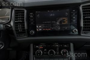 Black Skoda Kodiaq 2022 in Riga, with an engine capacity of 2.00 L and mileage of 195 thousand km for 25890 €, photo 20 on AUTOMOTO.COM.LV