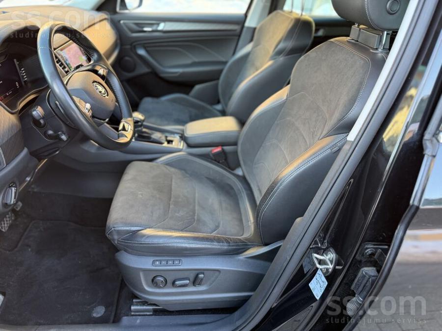 Черный Шкода Kodiaq 2022 в Даугавпилс, объемом двигателя 2.00 л и пробегом 192 тыс. км за 24900 €, фото 11 на AUTOMOTO.COM.LV