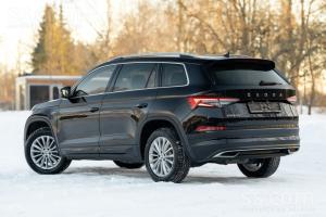 Melns Skoda Kodiaq 2022 Rīga, ar dzinēja tilpumu 2.00 L un nobraukumu 195 tūkst. km par 26390 €, foto 3 vietnē AUTOMOTO.COM.LV