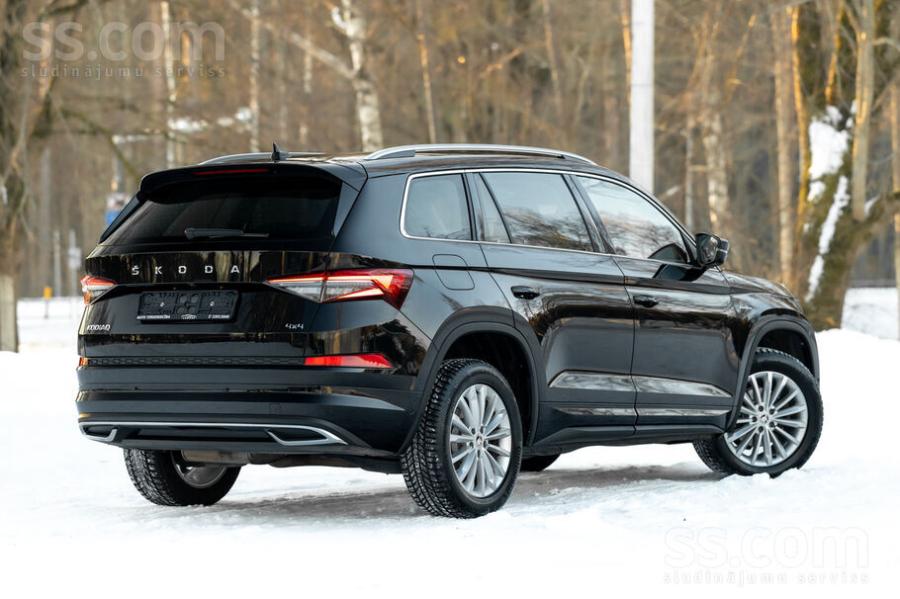 Melns Skoda Kodiaq 2022 Rīga, ar dzinēja tilpumu 2.00 L un nobraukumu 195 tūkst. km par 26390 €, foto 6 vietnē AUTOMOTO.COM.LV
