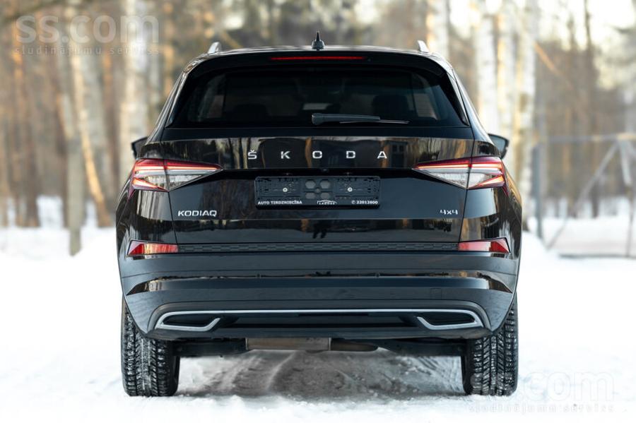 Melns Skoda Kodiaq 2022 Rīga, ar dzinēja tilpumu 2.00 L un nobraukumu 195 tūkst. km par 26390 €, foto 7 vietnē AUTOMOTO.COM.LV