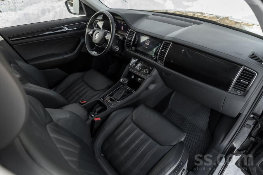 Melns Skoda Kodiaq 2022 Rīga, ar dzinēja tilpumu 2.00 L un nobraukumu 195 tūkst. km par 26390 €, foto 11 vietnē AUTOMOTO.COM.LV