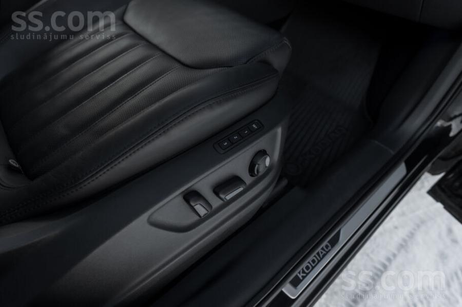 Melns Skoda Kodiaq 2022 Rīga, ar dzinēja tilpumu 2.00 L un nobraukumu 195 tūkst. km par 26390 €, foto 12 vietnē AUTOMOTO.COM.LV