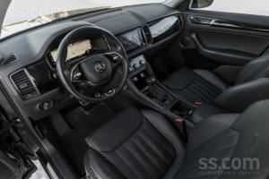 Melns Skoda Kodiaq 2022 Rīga, ar dzinēja tilpumu 2.00 L un nobraukumu 195 tūkst. km par 26390 €, foto 14 vietnē AUTOMOTO.COM.LV