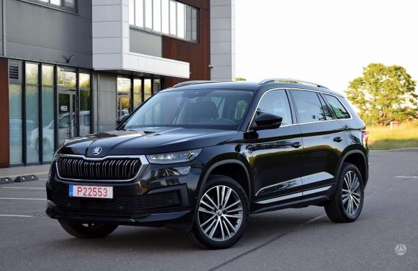 Черный Шкода Kodiaq 2022 в Вильнюс, объемом двигателя 1.97 л и пробегом 212 тыс. км за 24990 €, фото 1 на AUTOMOTO.COM.LV