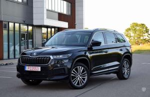 Melns Skoda Kodiaq 2022 Viļņa, ar dzinēja tilpumu 1.97 L un nobraukumu 212 tūkst. km par 24990 €, foto  vietnē AUTOMOTO.COM.LV