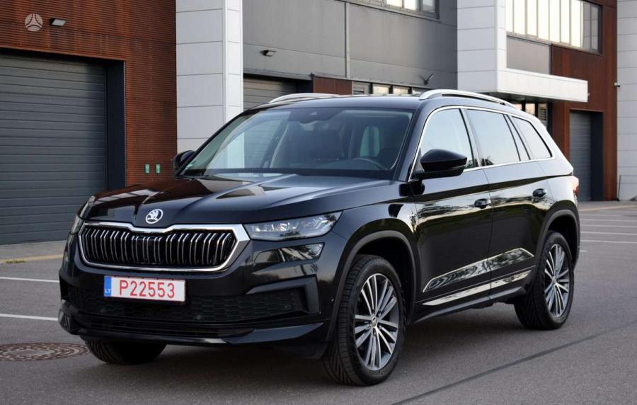 Черный Шкода Kodiaq 2022 в Вильнюс, объемом двигателя 1.97 л и пробегом 212 тыс. км за 24990 €, фото 4 на AUTOMOTO.COM.LV
