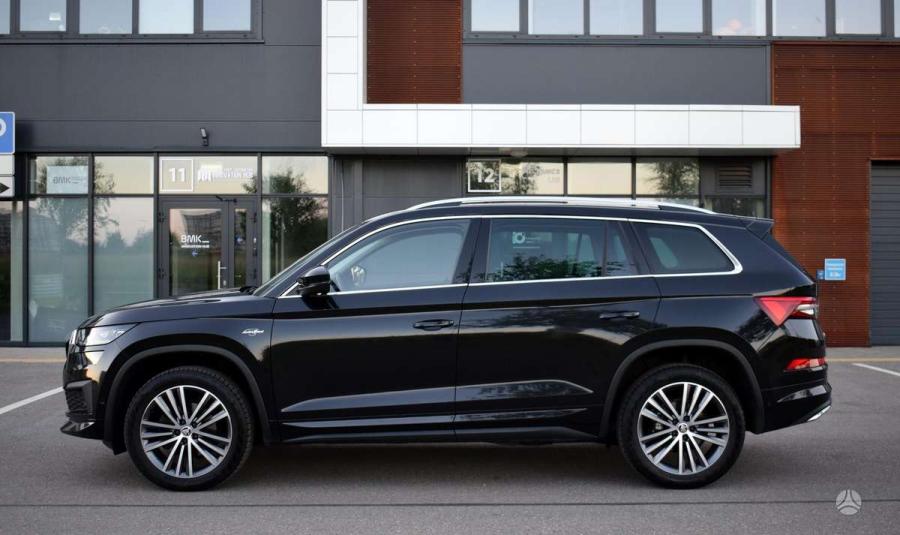 Черный Шкода Kodiaq 2022 в Вильнюс, объемом двигателя 1.97 л и пробегом 212 тыс. км за 24990 €, фото 5 на AUTOMOTO.COM.LV