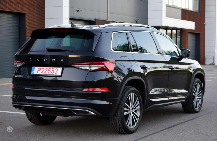 Черный Шкода Kodiaq 2022 в Вильнюс, объемом двигателя 1.97 л и пробегом 212 тыс. км за 24990 €, фото 9 на AUTOMOTO.COM.LV